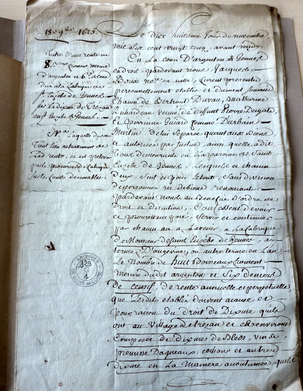 TREZAN SARREAU LA BARDINIERE