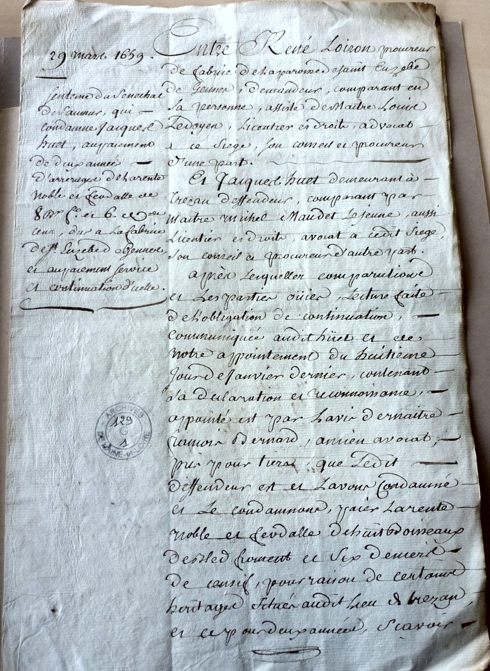 TREZAN SARREAU LA BARDINIERE